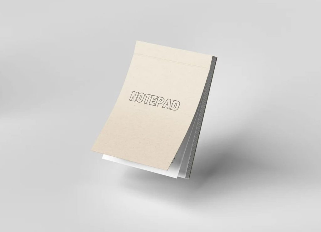 A4 Wood-Free Notepads – Eco-Friendly Custom Printing